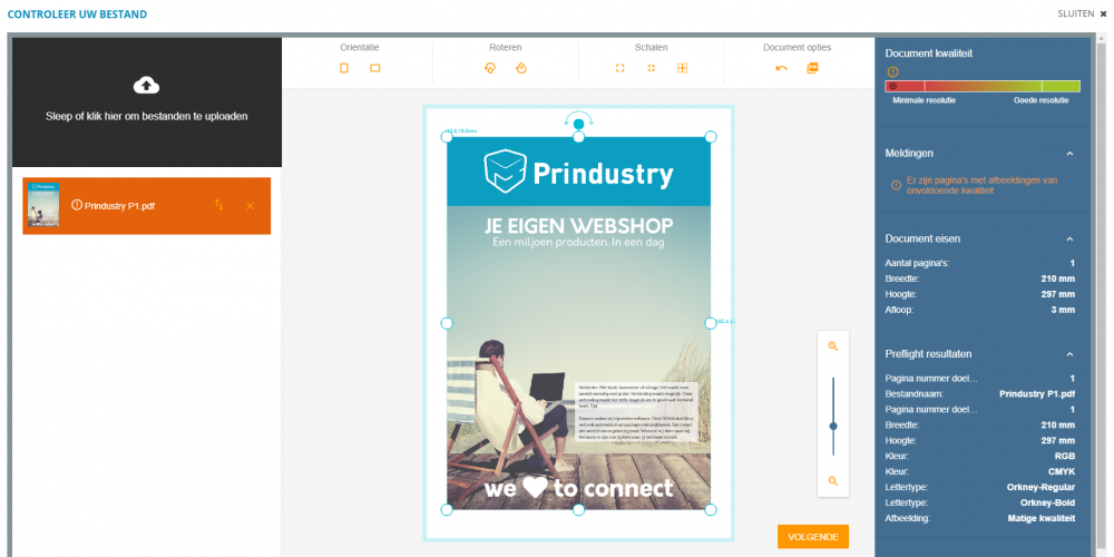 Bestandscontrole met Preflight | Prindustry