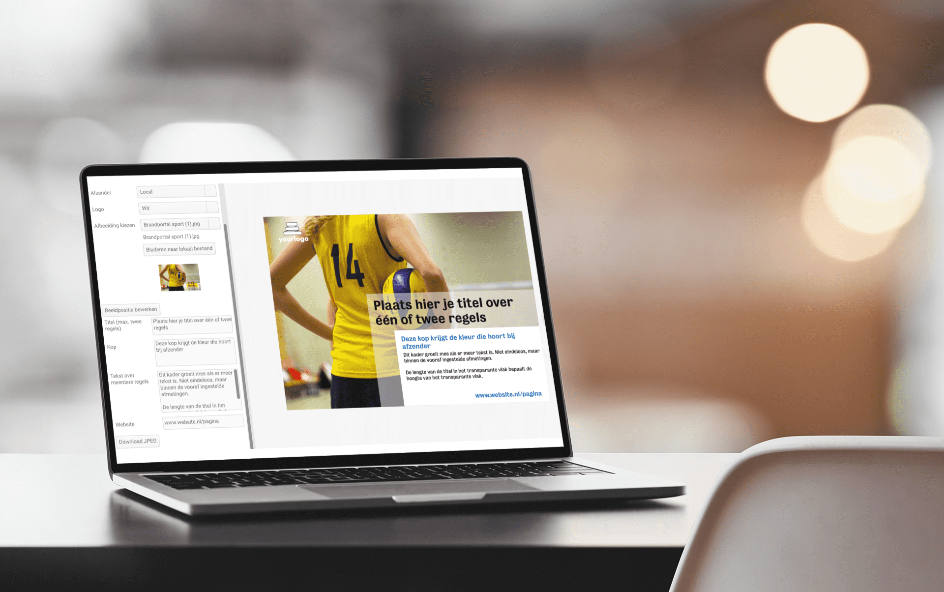 Sports Brand Portal | Fanstore, webshop, branding