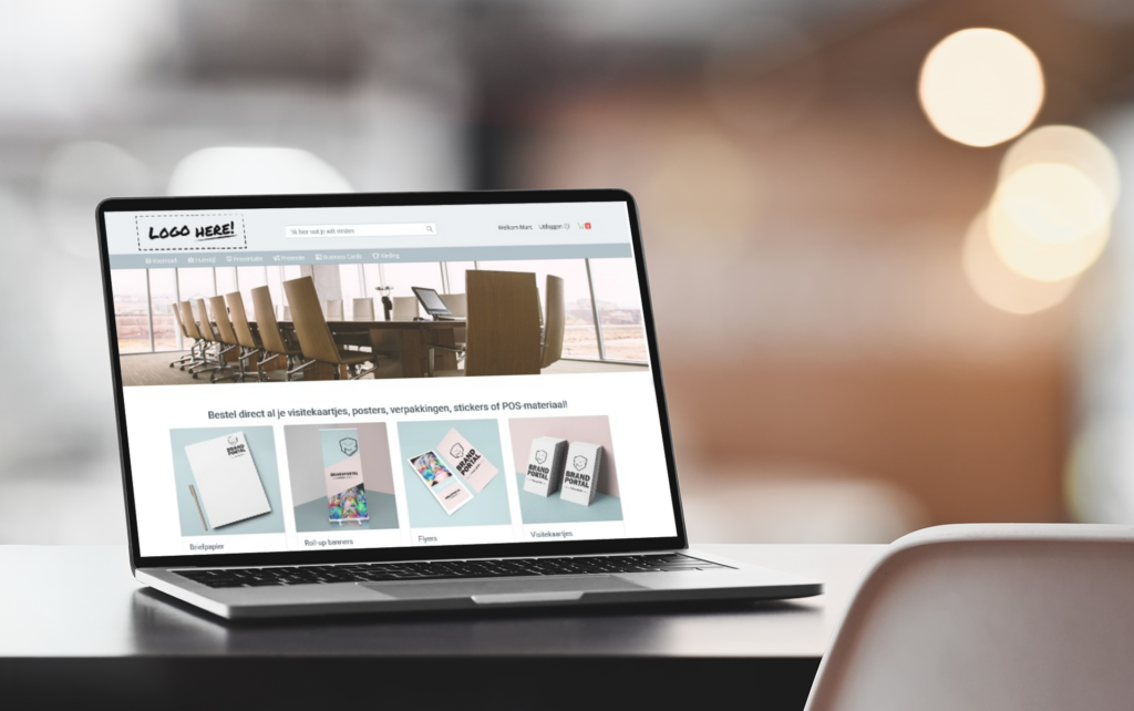 Web-to-print software Prindustry | B2C and B2B order platform